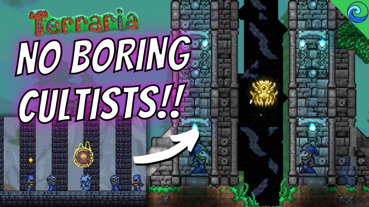 I made this custom Cultist Spawn in Terraria so you don't have to ...