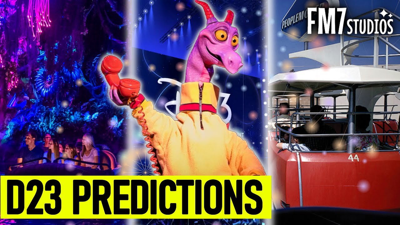 NEW TOMORROWLAND? FIGMENT? D23 2024 RUMORS and PREDICTIONS (Disneyland ...