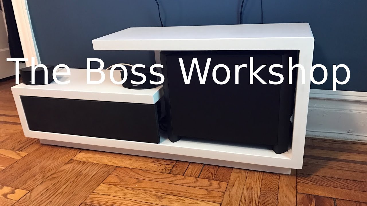 Making a TV Media Stand - YouTube