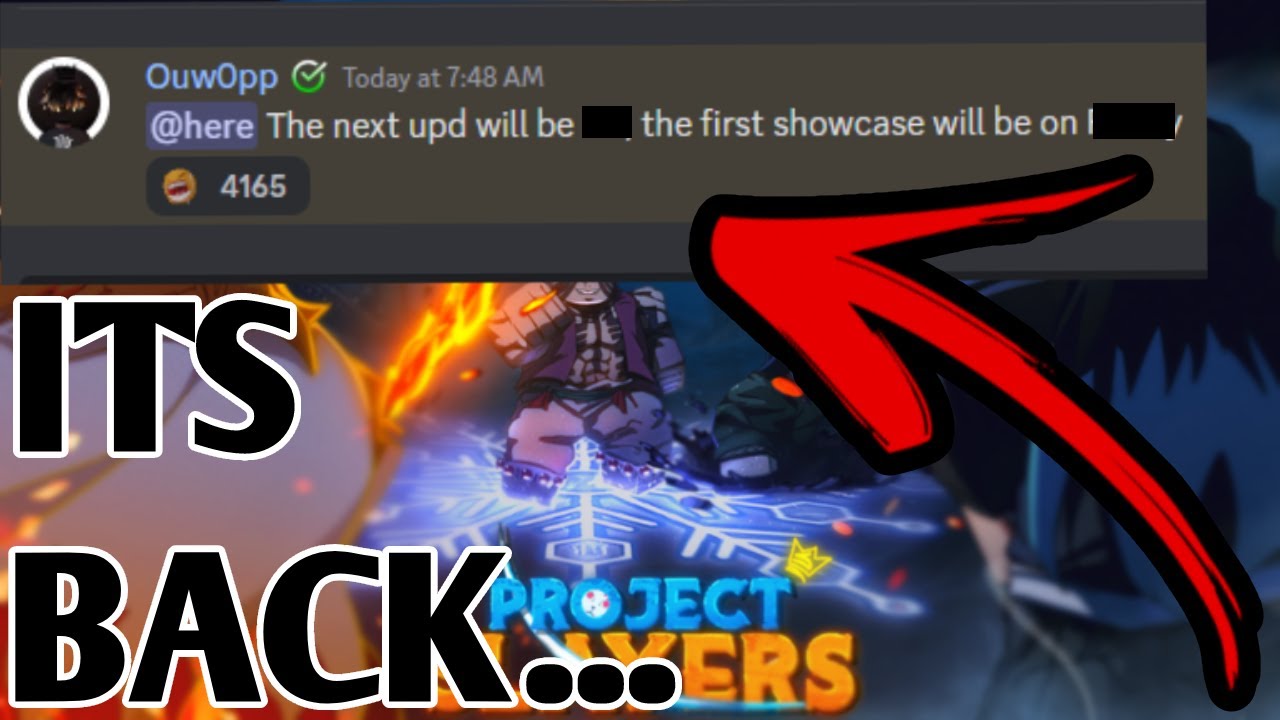 PROJECT SLAYERS IS COMING BACK WITH A *NEW* UPDATE... [PROJECT SLAYERS ...