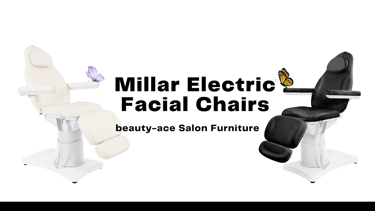 Beautyace Millar Facial beds electric aesthetic chair - YouTube