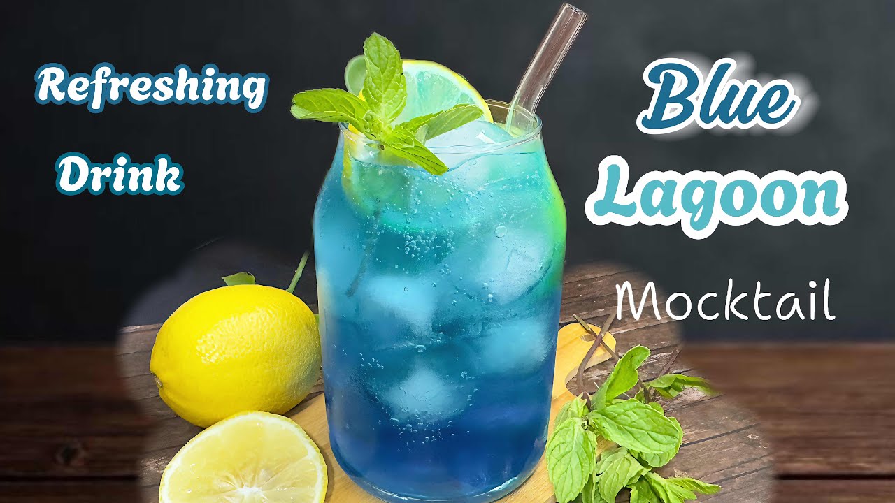 Blue Lagoon Mocktail Recipe |Summer Special Blue Lagoon Recipe ...