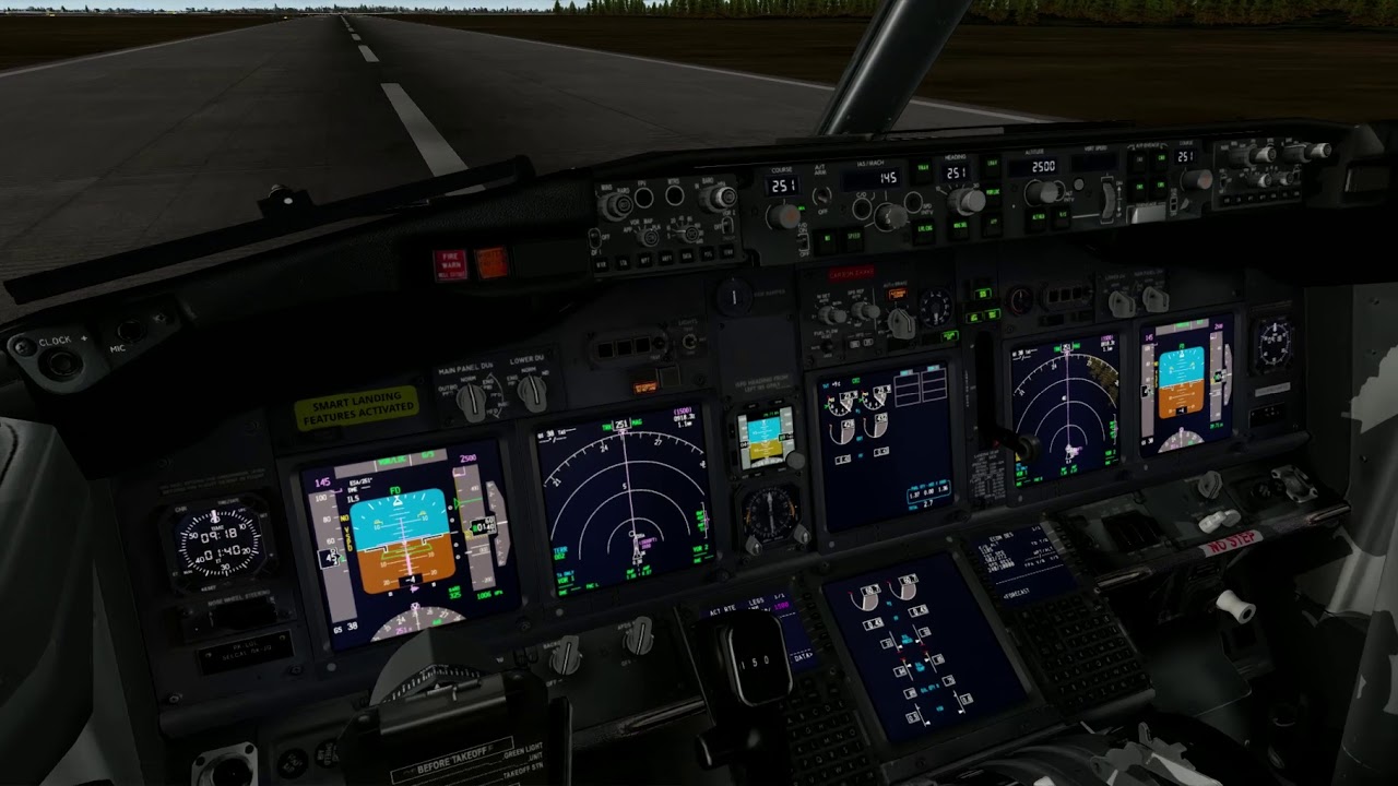 Landing ILS 26 Arlanda - YouTube