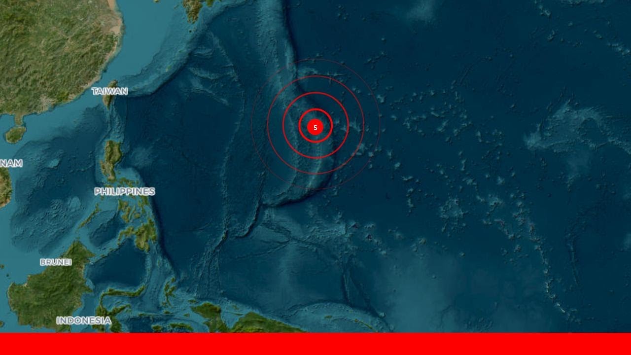 Now :5M Earthquake in Northern Mariana Islands , Top 20 Major ...