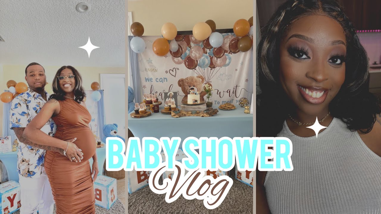 Baby shower vlog : welcoming baby Roman 🤍🧸 - YouTube
