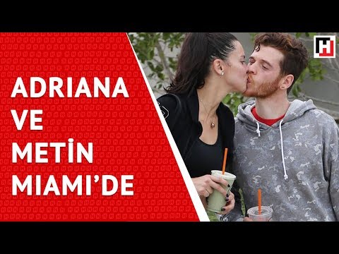 ADRIANA LIMA VE METİN HARA MIAMI'DE