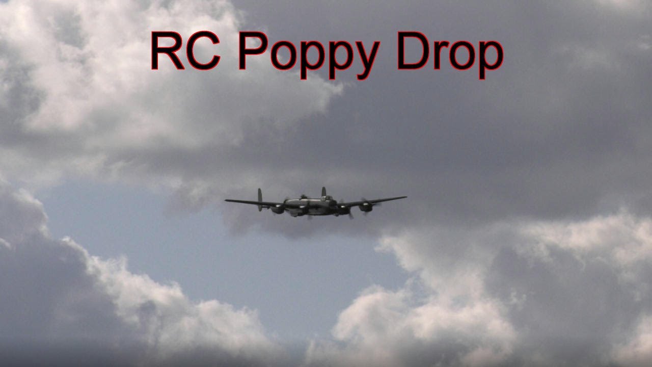 Remembrance Special - RC Poppy Drop - YouTube