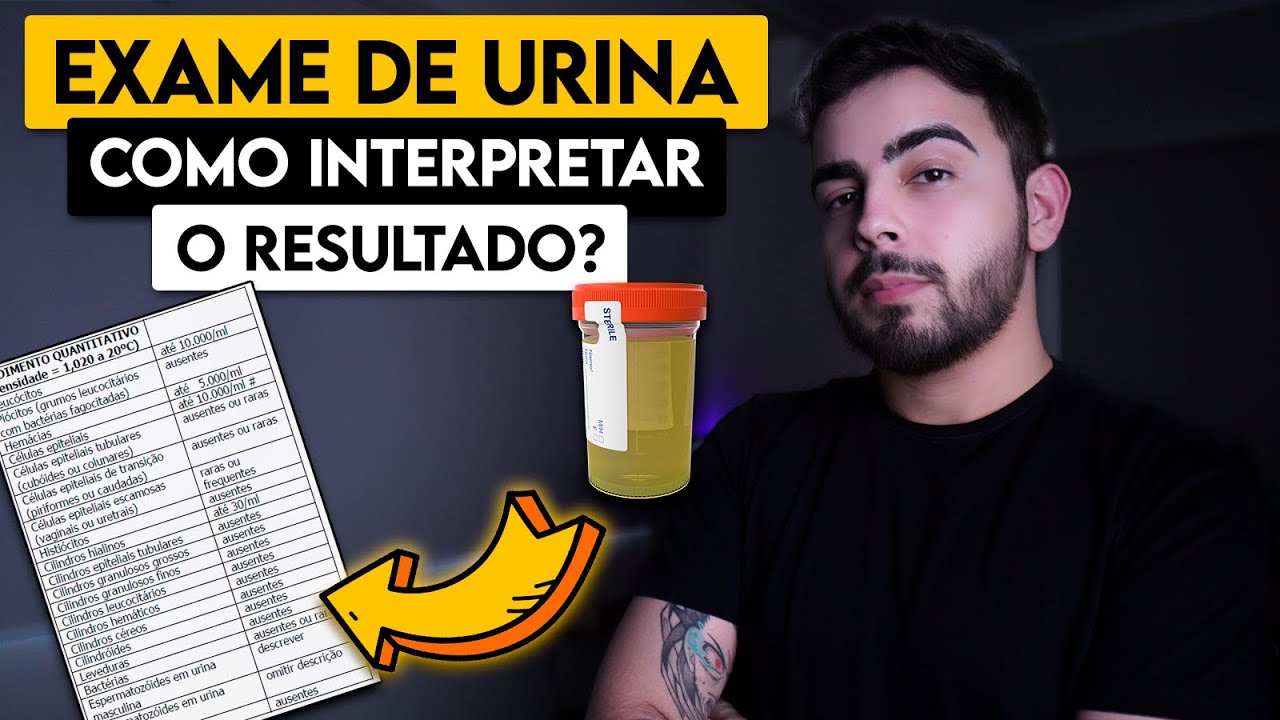Como interpretar um EXAME DE URINA de forma FÁCIL - YouTube