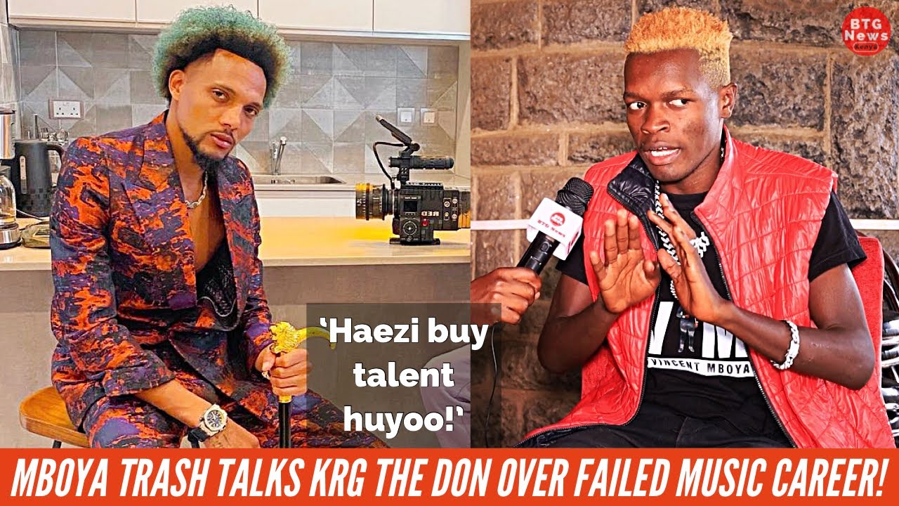 CLOUT IMEMKATAA! RICH VINCENT MBOYA TRASH TALKS KRG THE DON AFTER EMPTY ...