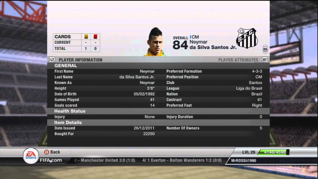 Fifa 12 Ultimate Team - My Best Team - YouTube