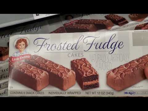 AMAZING! ASMR! WALK -THROUGH SHOPPING SNACKS CAKE AT WALMART! #amazing #asmr #snacks #shopping 