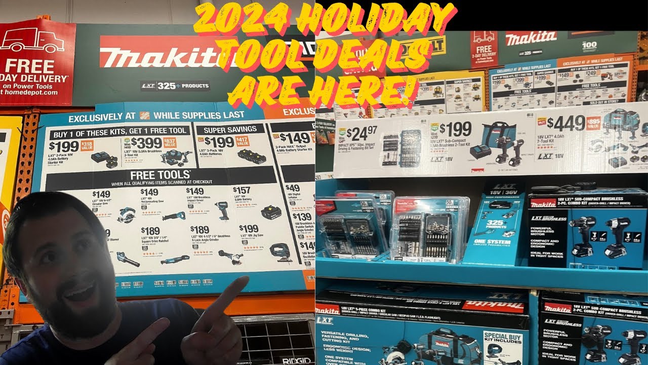 2024 HOME DEPOT HOLIDAY TOOL DEALS ARE HERE! (HUGE SURPRISES!) - YouTube