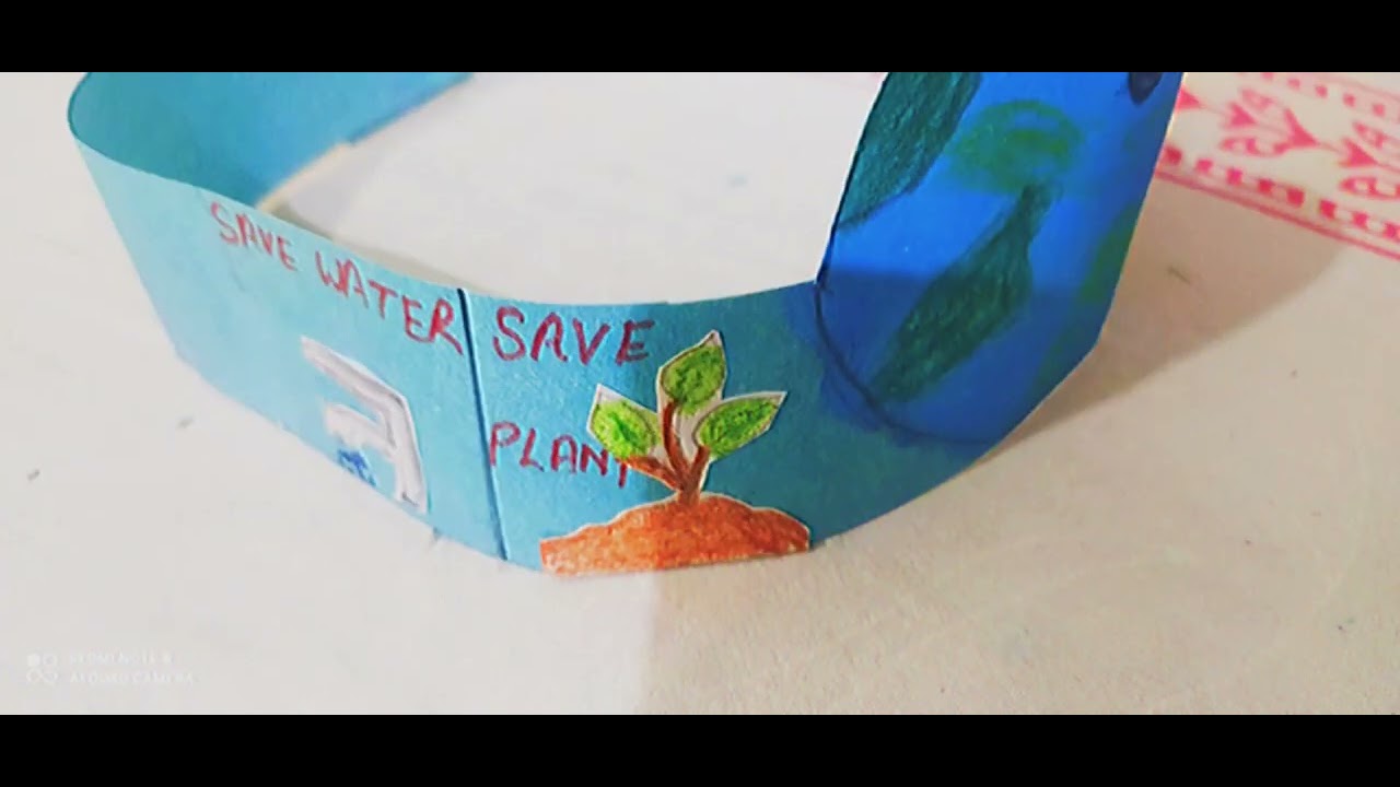 #Earth Day Headgear | How to make Earth day crown.... - YouTube