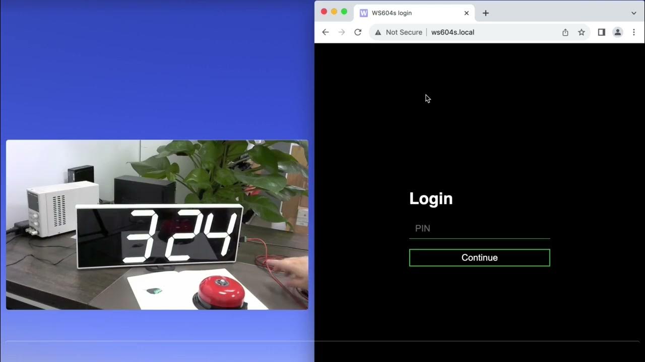 Using built in Relay with 2025 New model of West Ocean WS 604S clock - YouTube