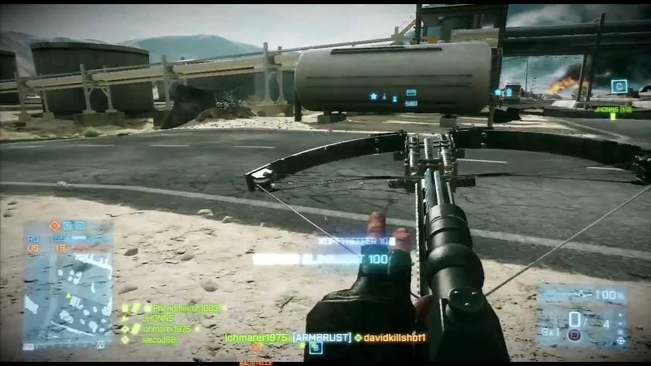 BF3 X-Bow long Headshot - YouTube