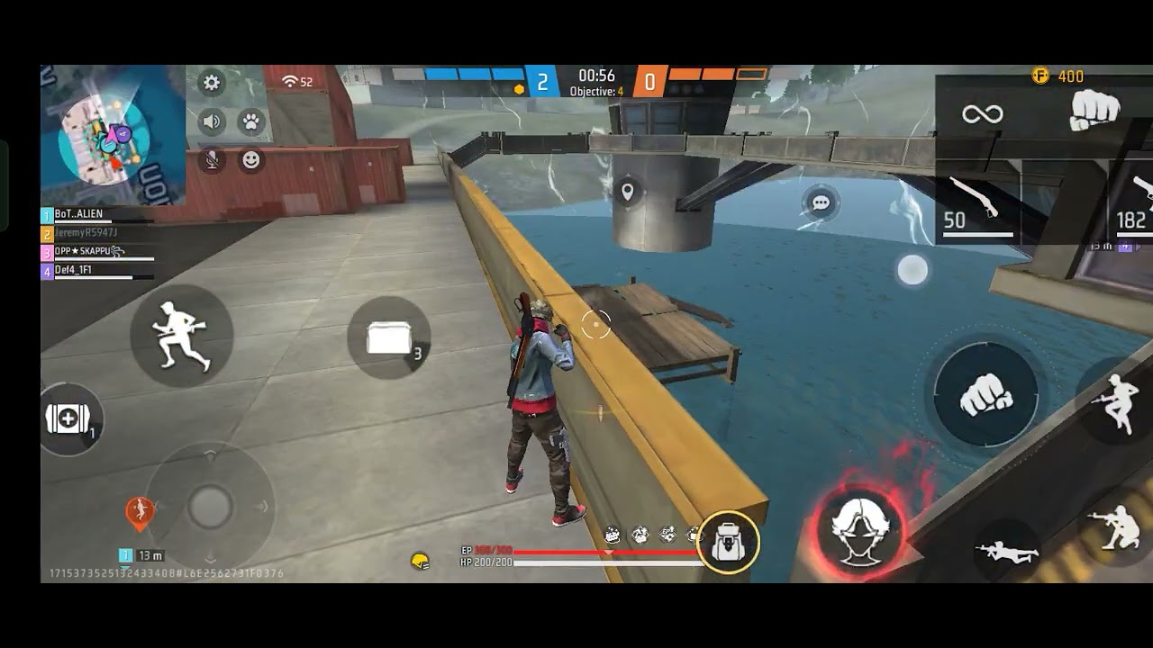free fire my phone game play - YouTube