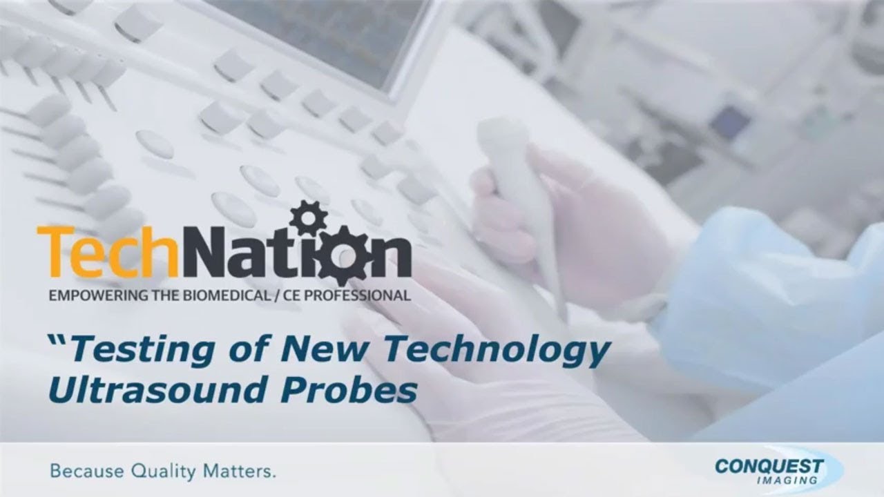 Testing Of New Technology Ultrasound Probes - YouTube