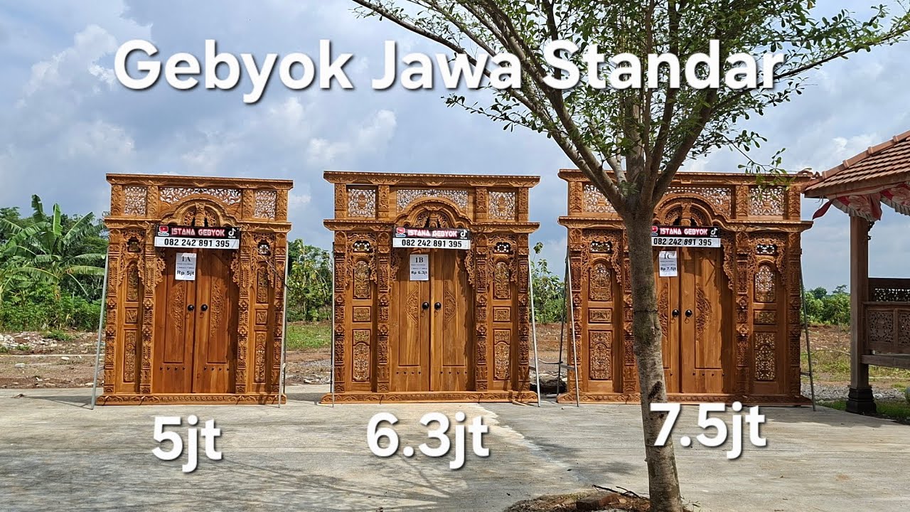 Gapuro & Gebyok Jawa Asli – Karya Seni Ukir Jepara - YouTube