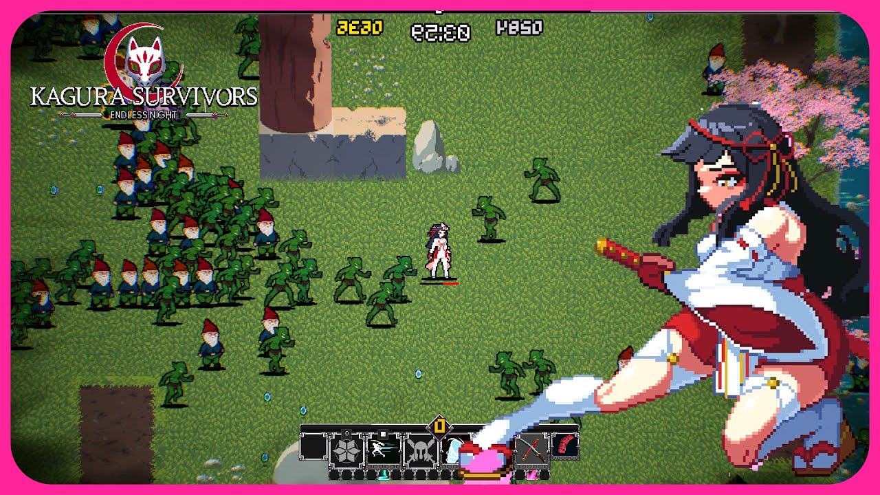 Kagura Survivors Endless Night Gameplay | Early Access - YouTube