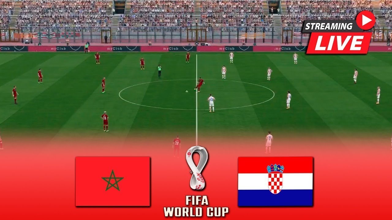 Morocco vs Croatia LIVE | FIFA World Cup QATAR 2022 Football | Match ...