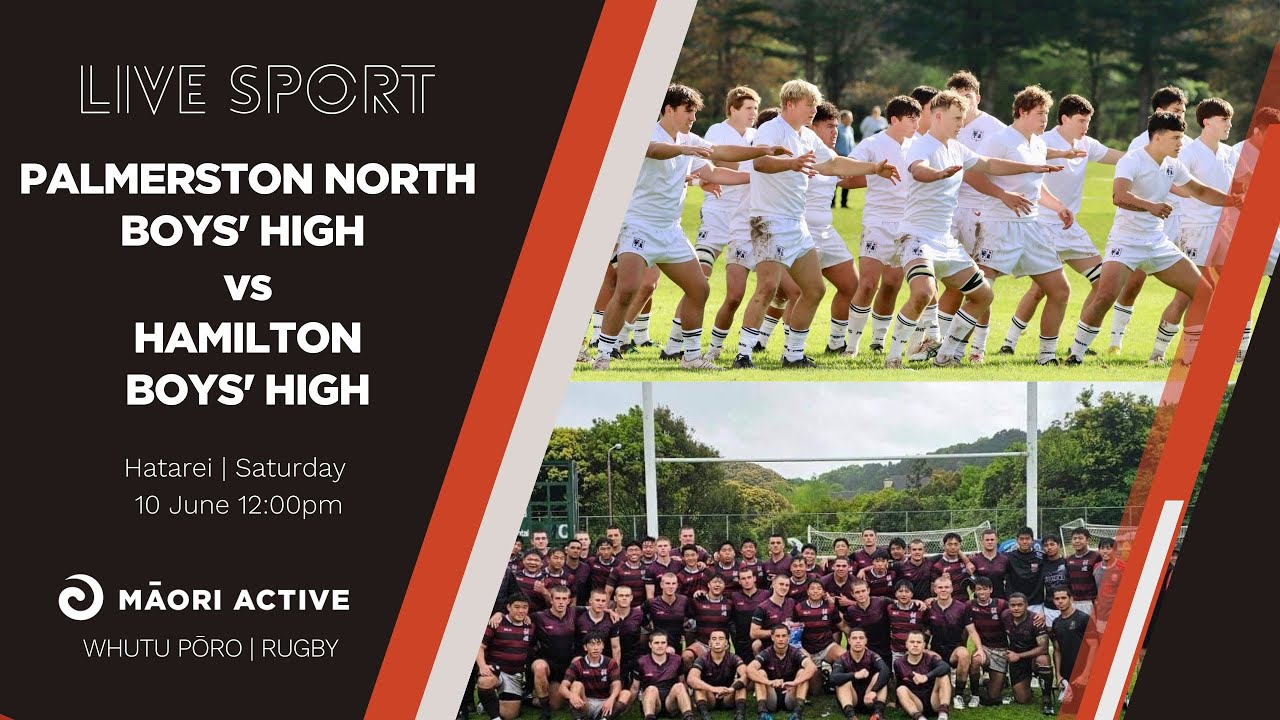 Super 8 Rugby First XV | Palmerston North Boys' High v Hamilton Boys ...