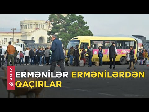 Ermənilər əslində niyə Qarabağı kütləvi şəkildə tərk edirlər? – Özlərindən qaçırlar - APA TV