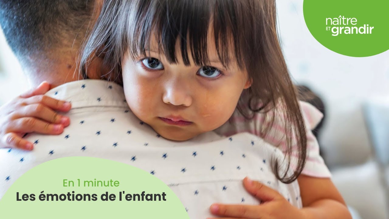 Les émotions de l'enfant - En 1 minute - YouTube