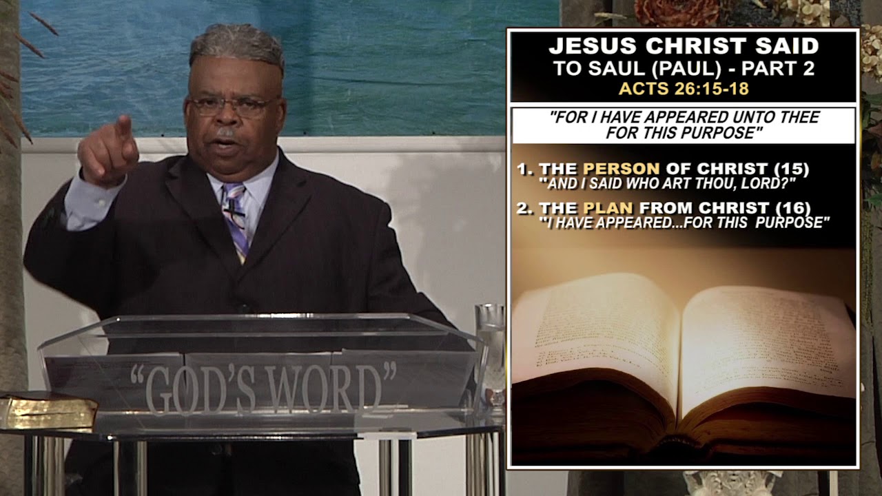 Jesus Christ Said to Saul (Part 2) - YouTube