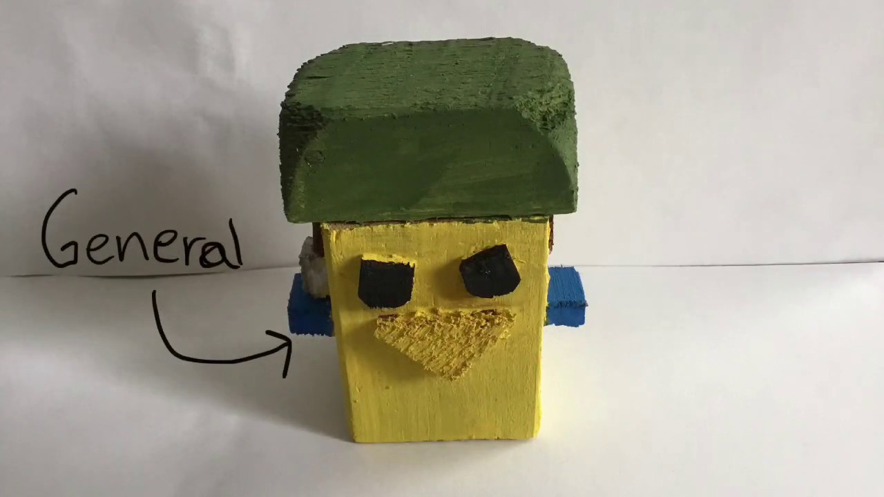 Peep War Collectible Figure #3: General - YouTube