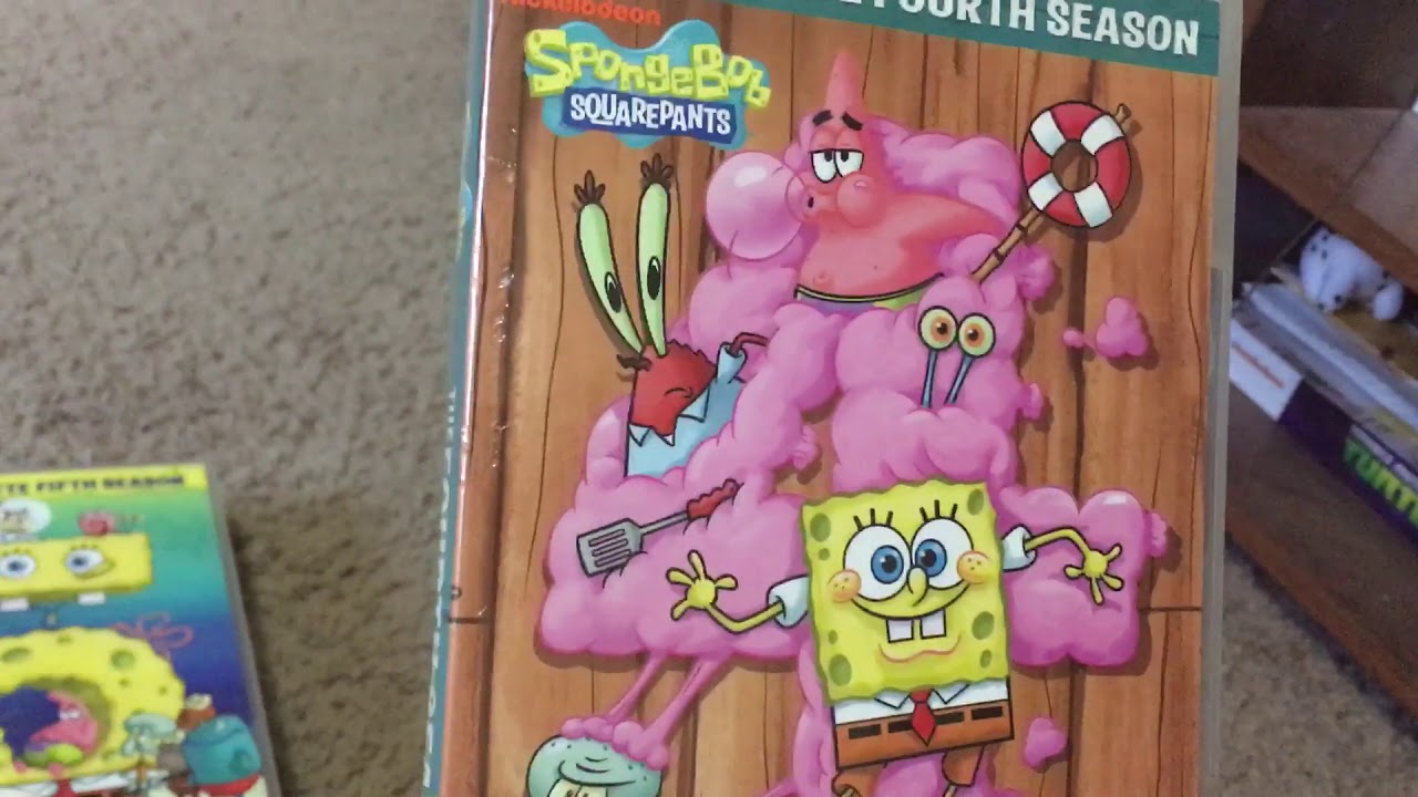 My Spongebob DVD/VHS Collection - YouTube