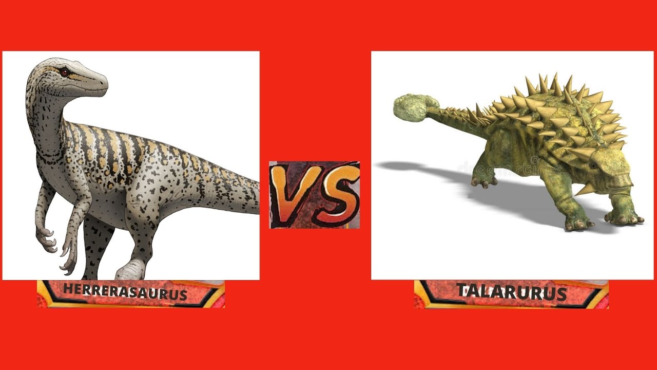 Siguiente Batalla de Dino- Combates : HERRERASAURUS vs TALARURUS ...