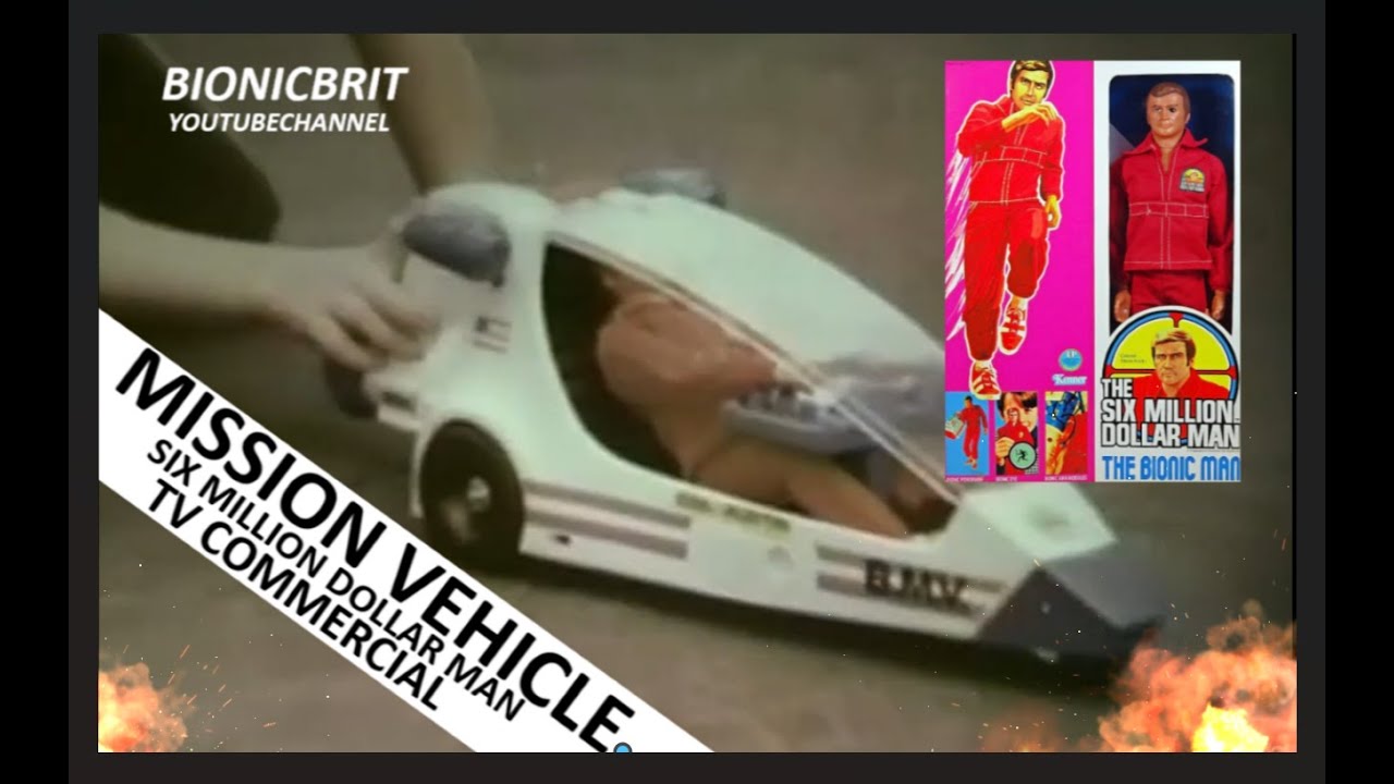HD REMASTERED BIONIC MISSION VEHICLE TV COMMERCIAL/ADVERT THE SIX ...