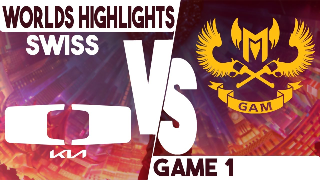 DK vs GAM Game 1 Highlights | SwissStage | Worlds 2023 | Dplus Kia vs GAM Esports - YouTube