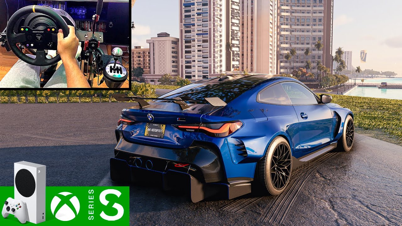 The Crew Motorfest - 720HP BMW M4 Competition [Xbox Series S] Steering ...