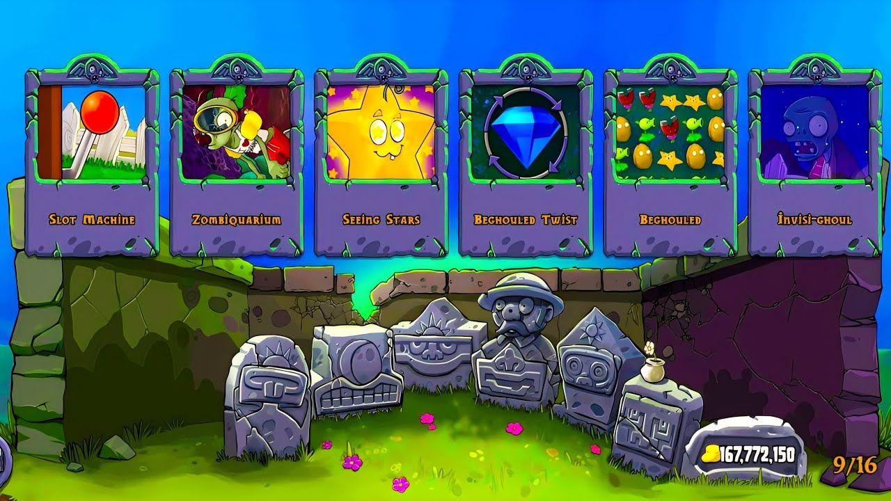 Plants vs Zombies *MINI GAMES* Mega Challenges| Pvz Gameplay | Pvz Mini ...