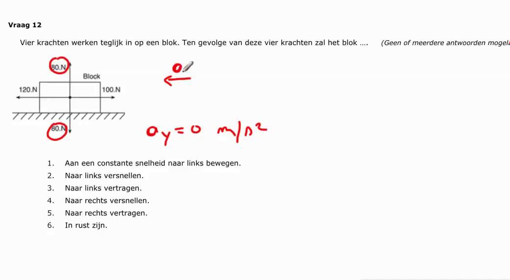 OEFENING TYPE K (horizontale versnelling/vertraging) - YouTube