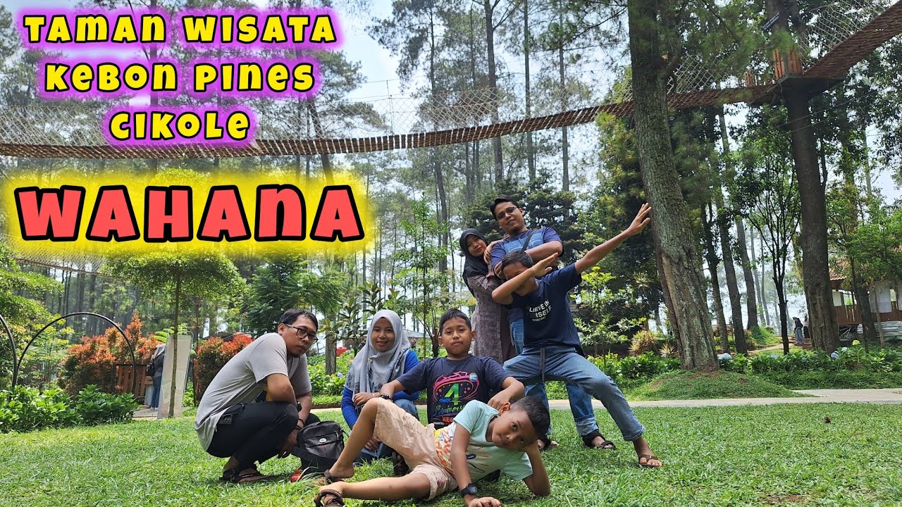 SIAPA BERANI ‼️ Taman wisata Kebon Pines Cikole Lembang - YouTube
