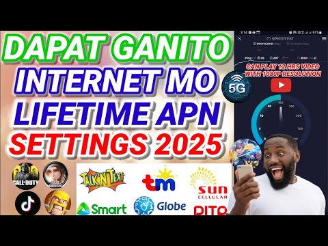 FAST & LIFETIME APN SETTINGS 2025 GOOD FOR DITO SIM & ALL NETWORKS ...