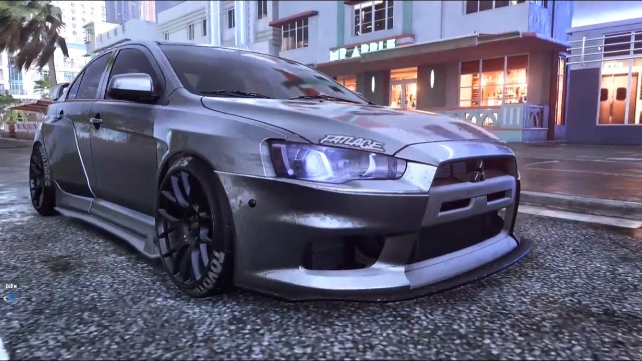 NFS HEAT Mitsubishi EVO X - YouTube