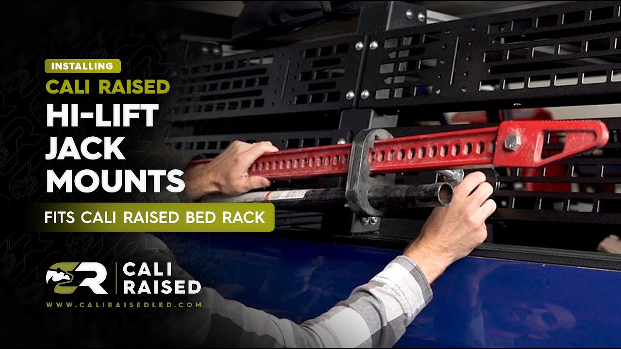 How To Install Roof Rack Hi-Lift Jack Mount | Cali Raised - YouTube