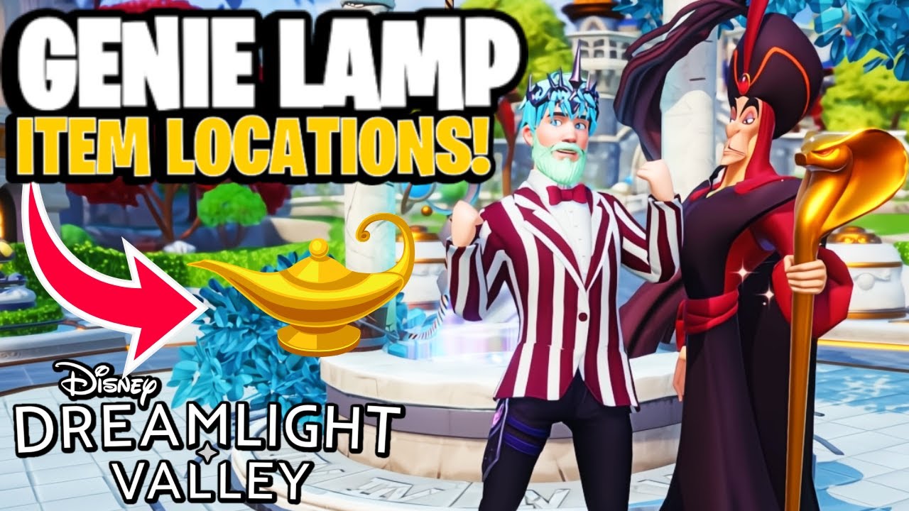 How to UNLOCK Jafar! (Genie Lamp SOLVED & Locations) | Dreamlight ...