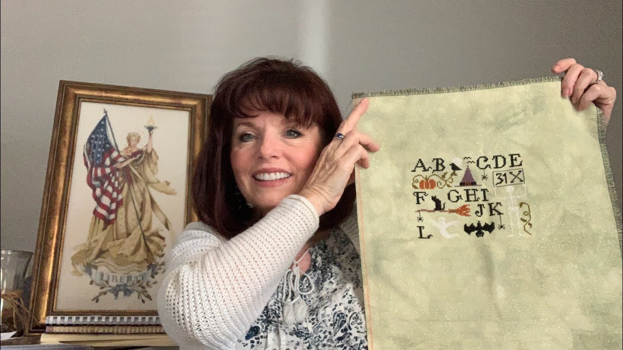 Flosstube #10 - August 24, 2021– Stitching Progress and Project Bags ...