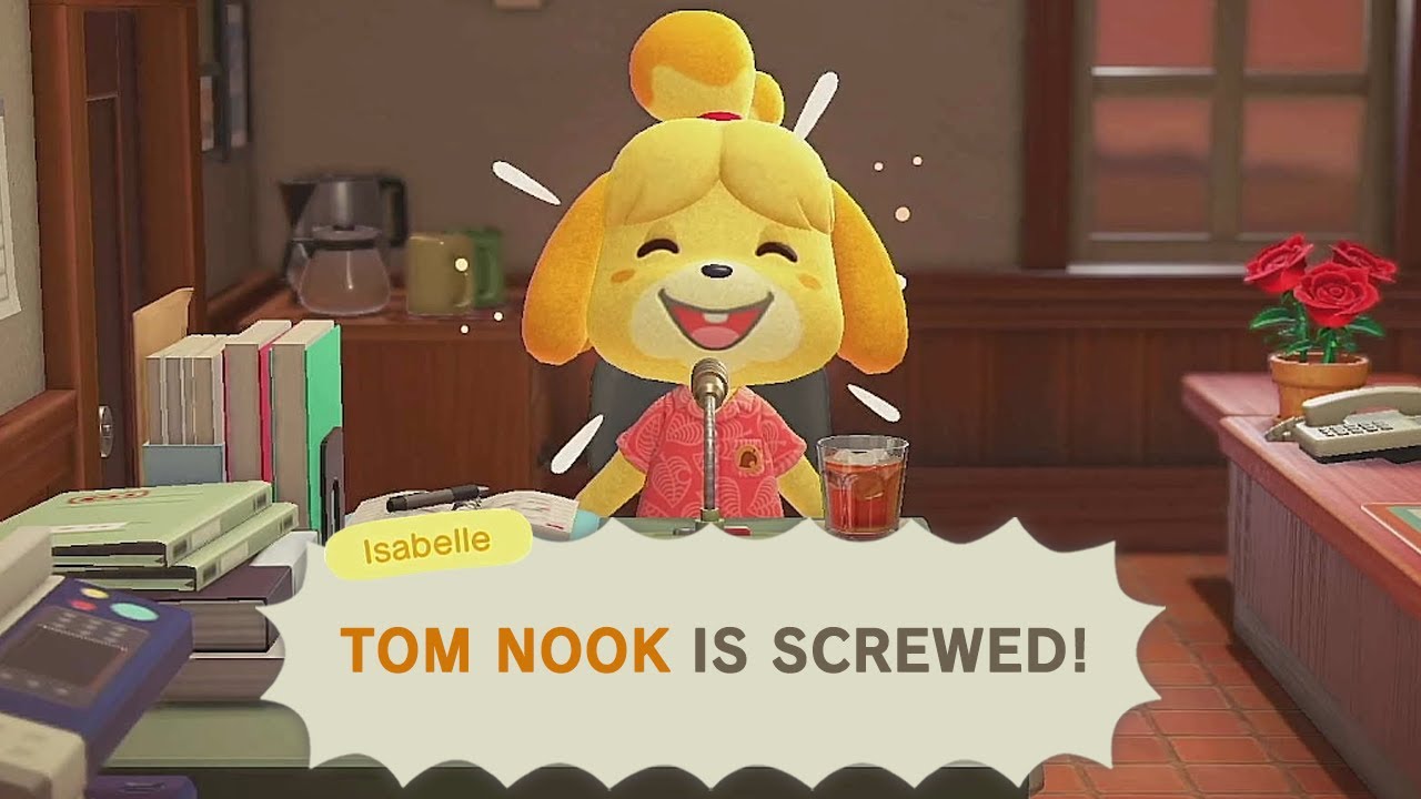 How to Bankrupt Tom Nook in ACNH - YouTube