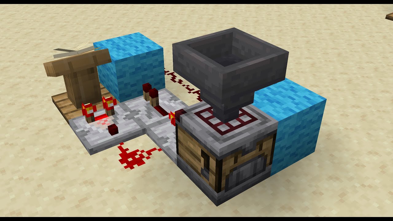 How to make an Auto Crafter! (Snapshot 23w42a) - YouTube