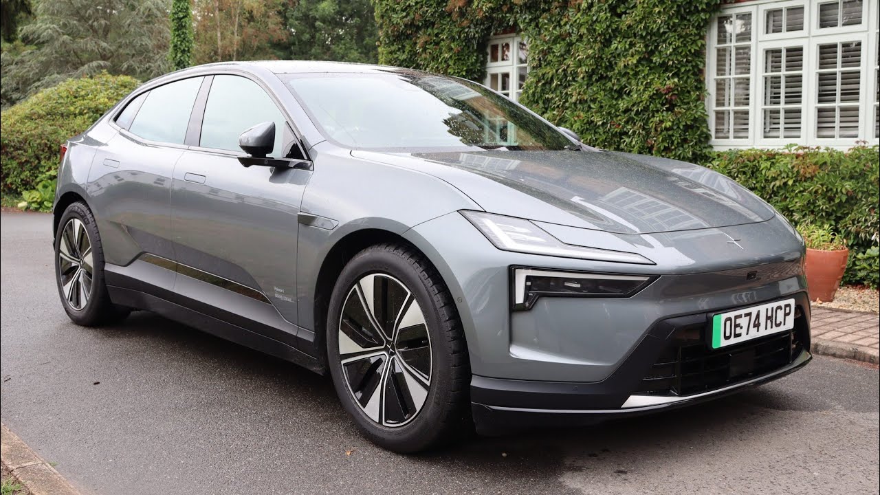 First Production Car With No Rear Window! | 2024 Polestar 4 200kW Long ...