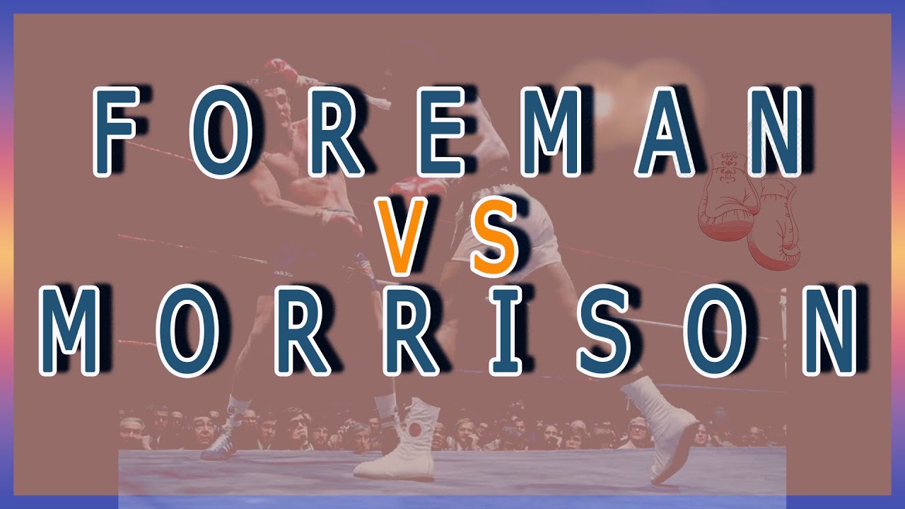 George Foreman vs. Tommy Morrison | Round 6 | Beta Season | Simulation ...