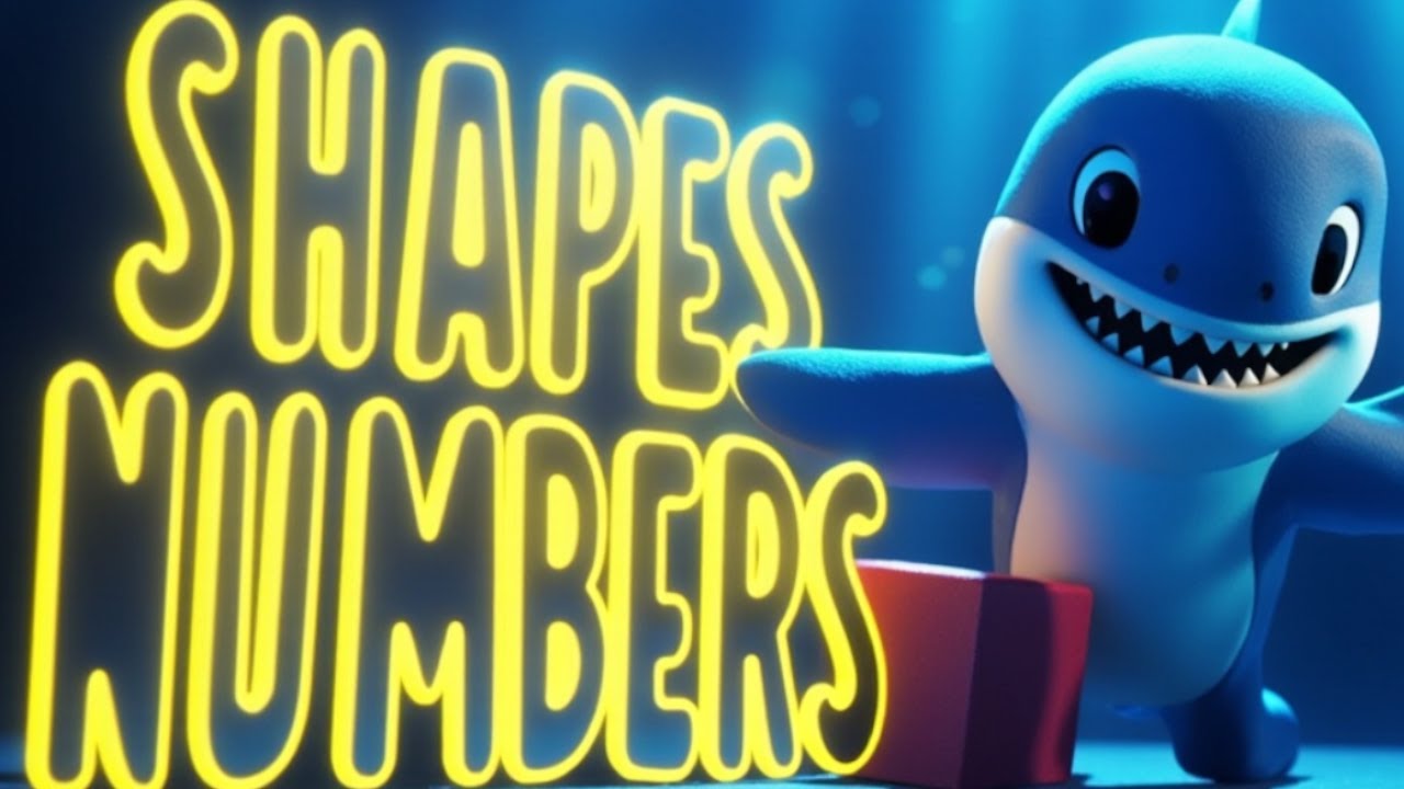 Baby Shark Learning Song 🦈 Shapes, Numbers & Fun for Kids! - YouTube