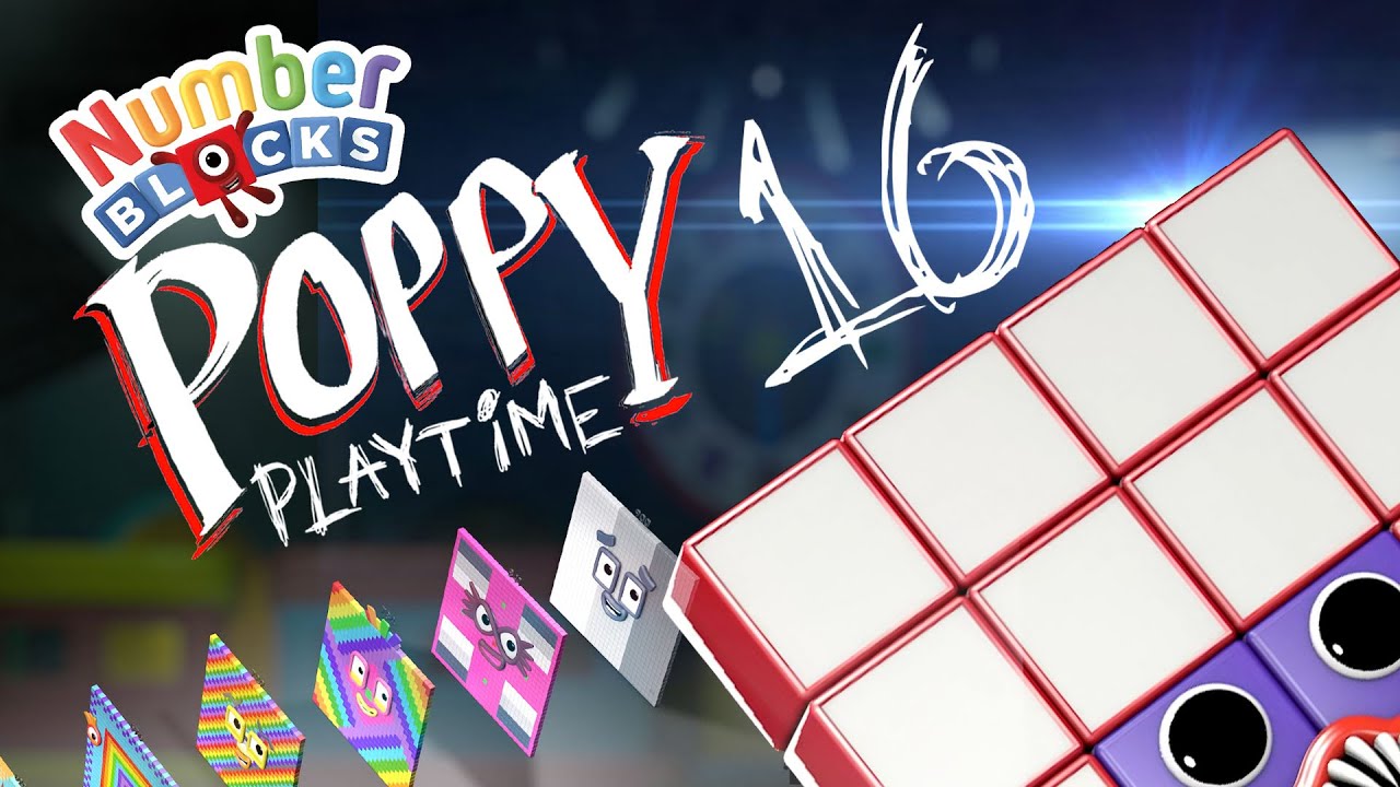 Numberblocks Poppy Playtime 16!!? - YouTube