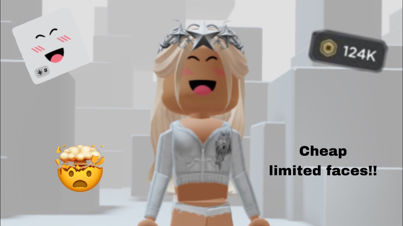 HOW TO GET CHEAP LIMITED FACES IN ROBLOX… DO QUICK BEFORE THEY DELETE ...