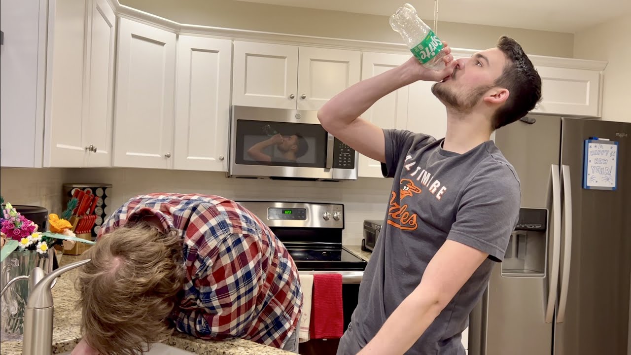 Two Guys do the Sprite Challenge - YouTube
